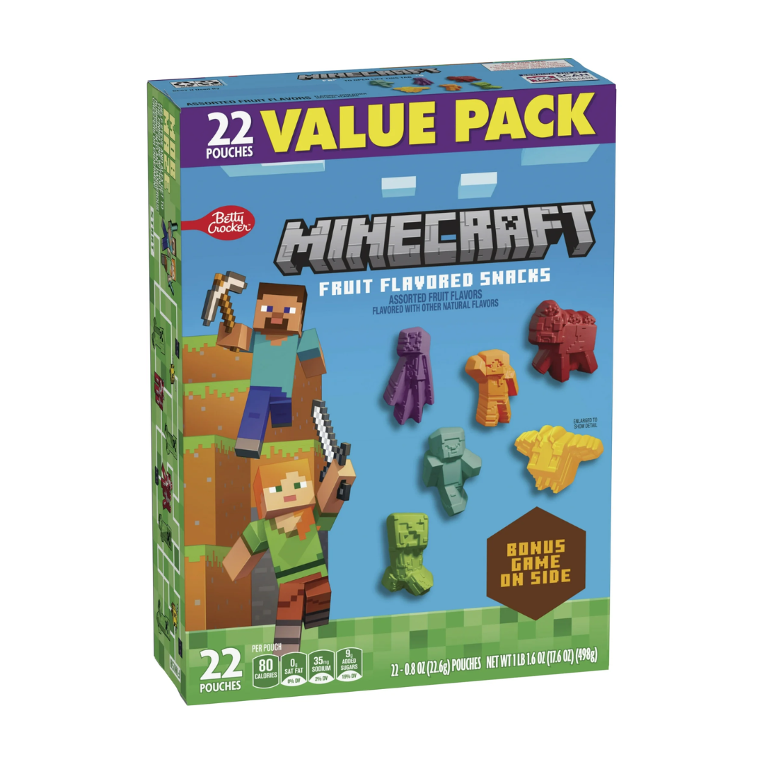 Minecraft Gummies 22 pack – marketsanpedro